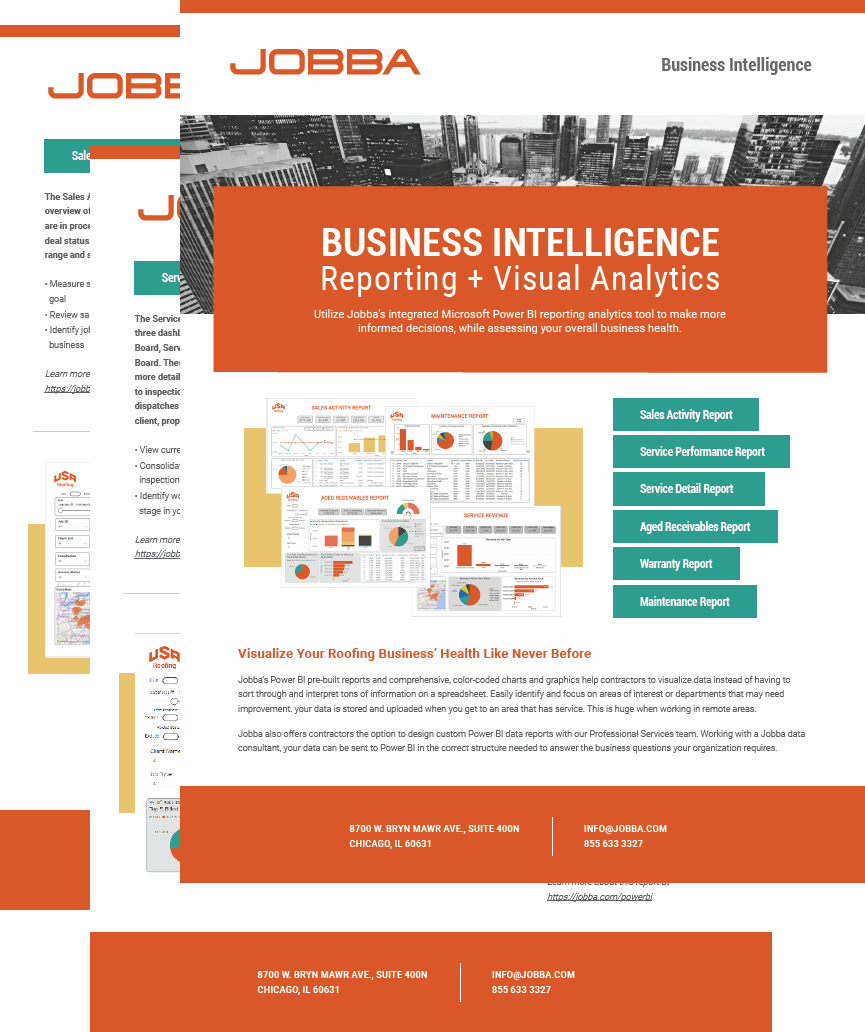 Jobba Integrates with Microsoft Power BI