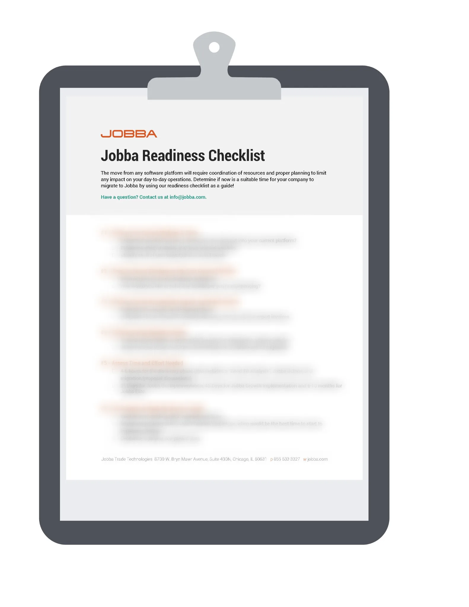 Download Your Jobba Readiness Checklist
